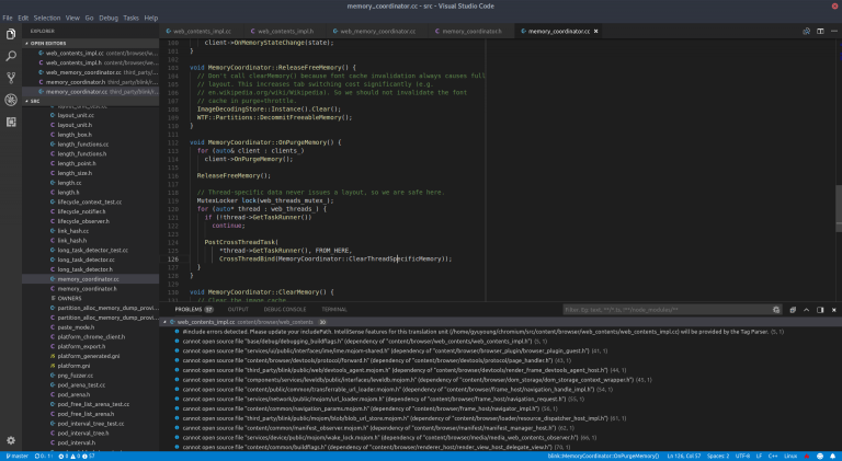 How to develop Chromium with Visual Studio Code on Linux? | Gyuyoung Weblog