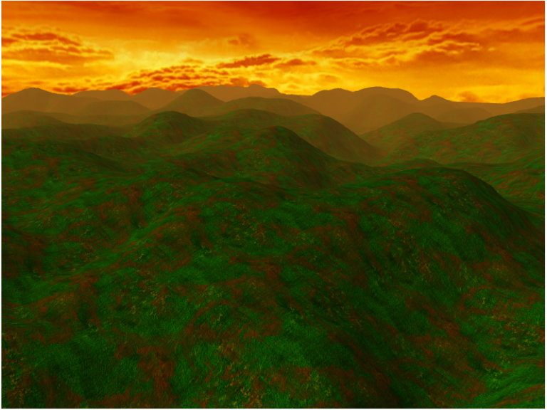 OpenGL terrain renderer: rendering the terrain mesh – Developer Log
