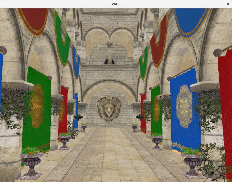 Frame analysis of a rendering of the Sponza model – Developer Log