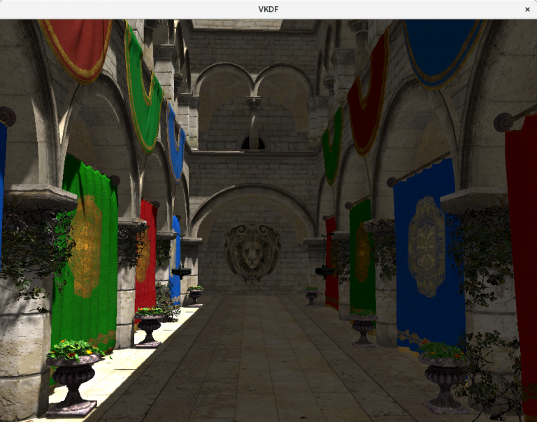 Frame analysis of a rendering of the Sponza model – Developer Log